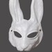 Leather Mask Leather Rabbit - Etsy