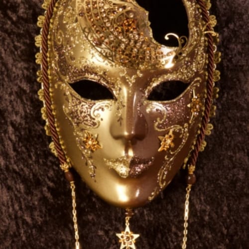 Neutral Larval Mask IV Venetian Mask - Etsy
