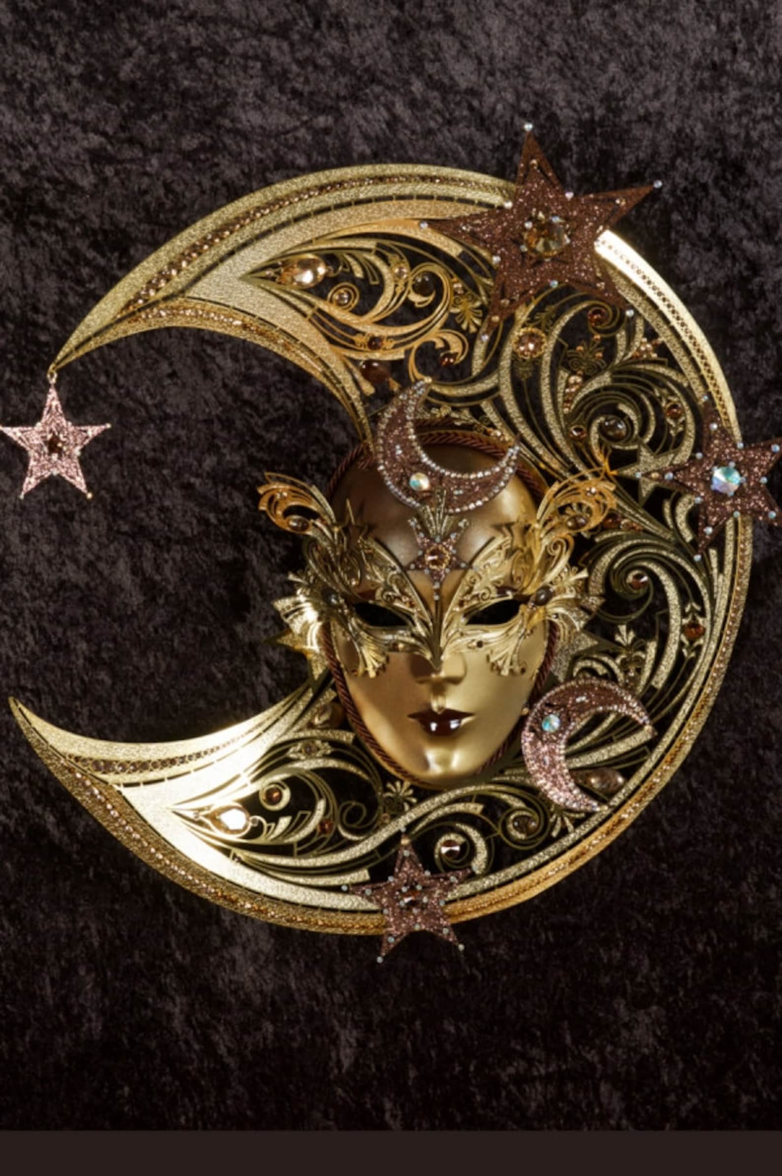 Venetian Mask Celestial - Etsy
