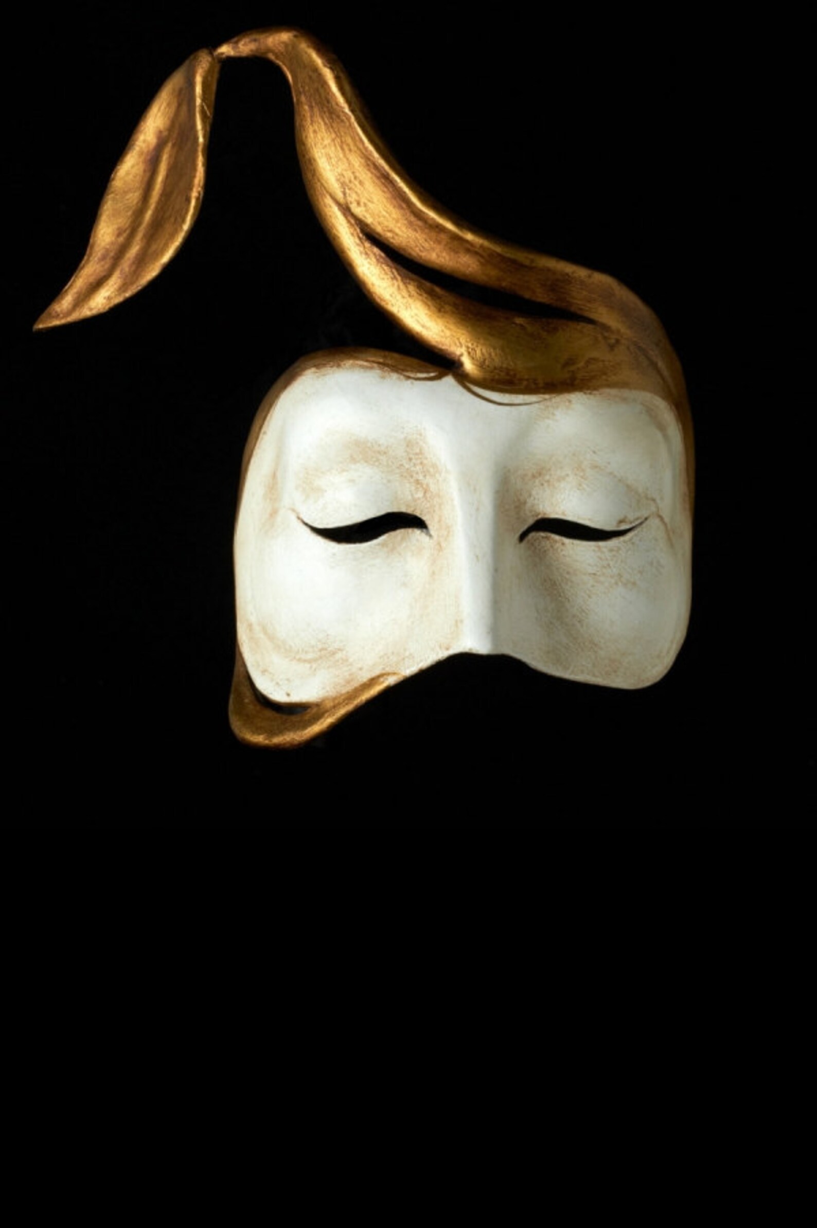 Venetian Mask Leaf Columbina | Etsy