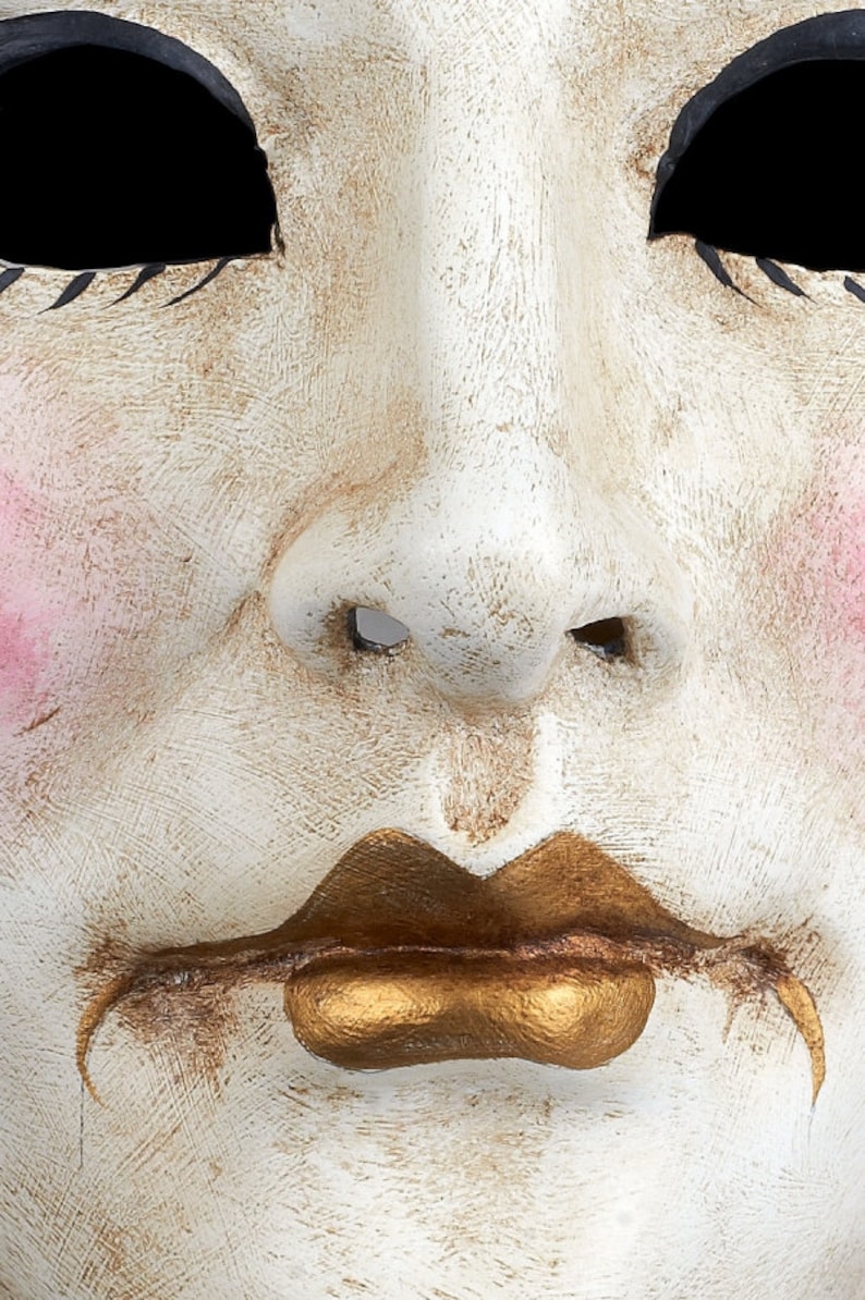 Venetian Mask Pierrot | Etsy