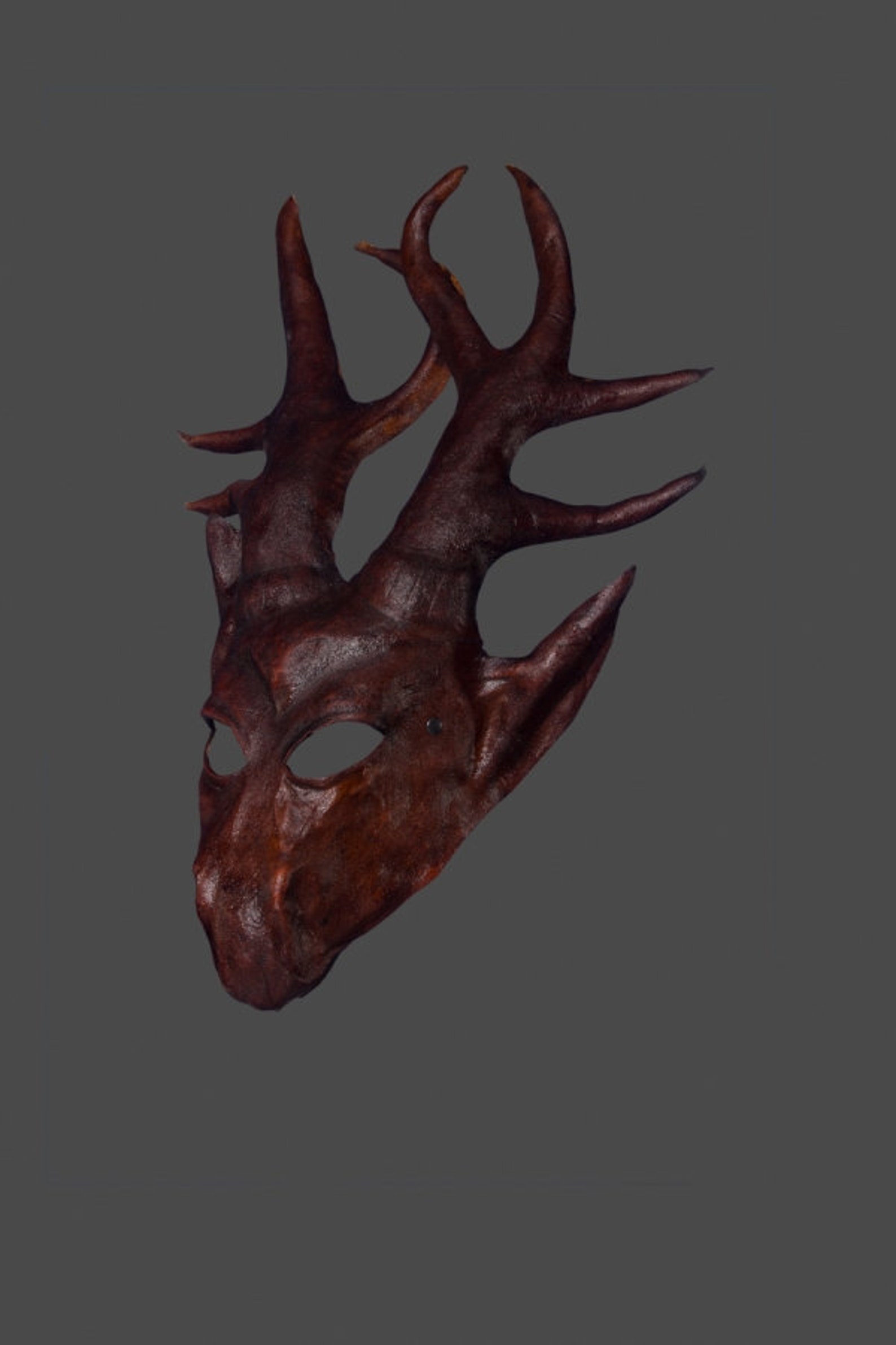 Leather Mask Leather Deer - Etsy