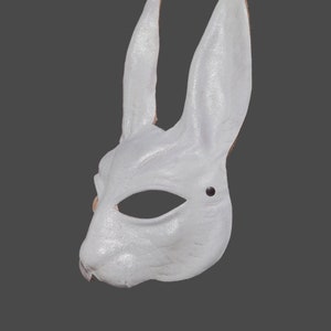 Leather Mask Leather Rabbit - Etsy