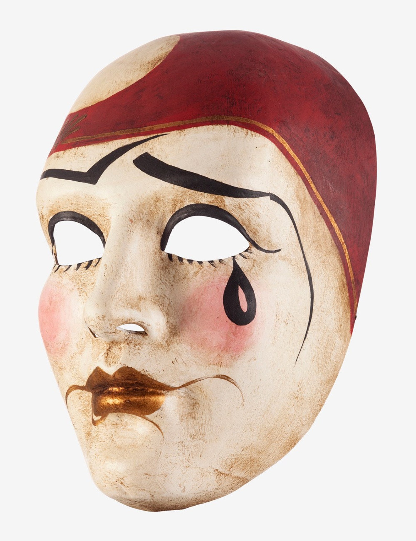 Venetian Mask Pierrot - Etsy