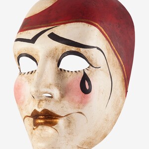 Venetian Mask Pierrot - Etsy