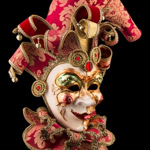 Venetian Mask Boccaccione Joker - Etsy