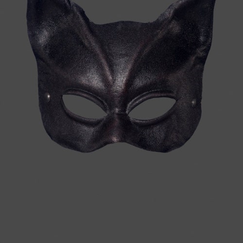 Leather Mask Leather Female Cat - Etsy