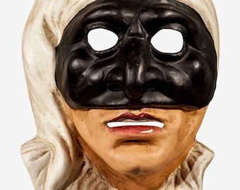 Pulcinella Mask | Etsy