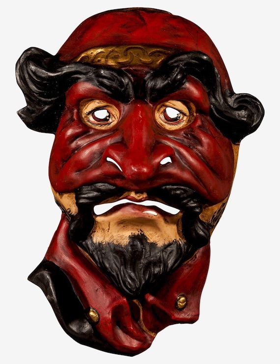 Pantalone Venetian Mask - Etsy