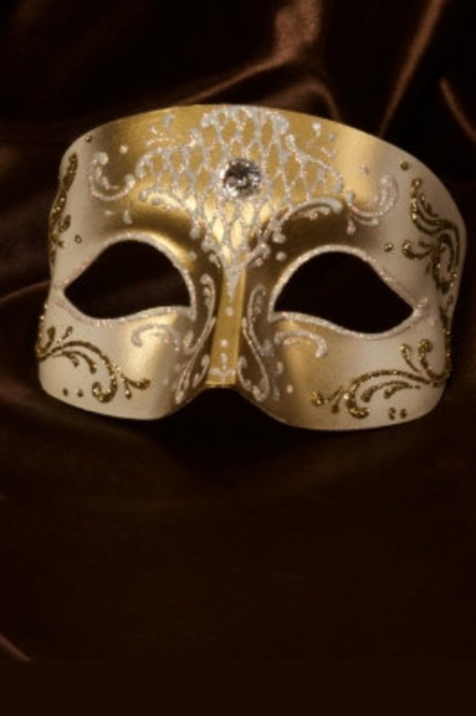 Venetian Mask Gold Eye Mask - Etsy
