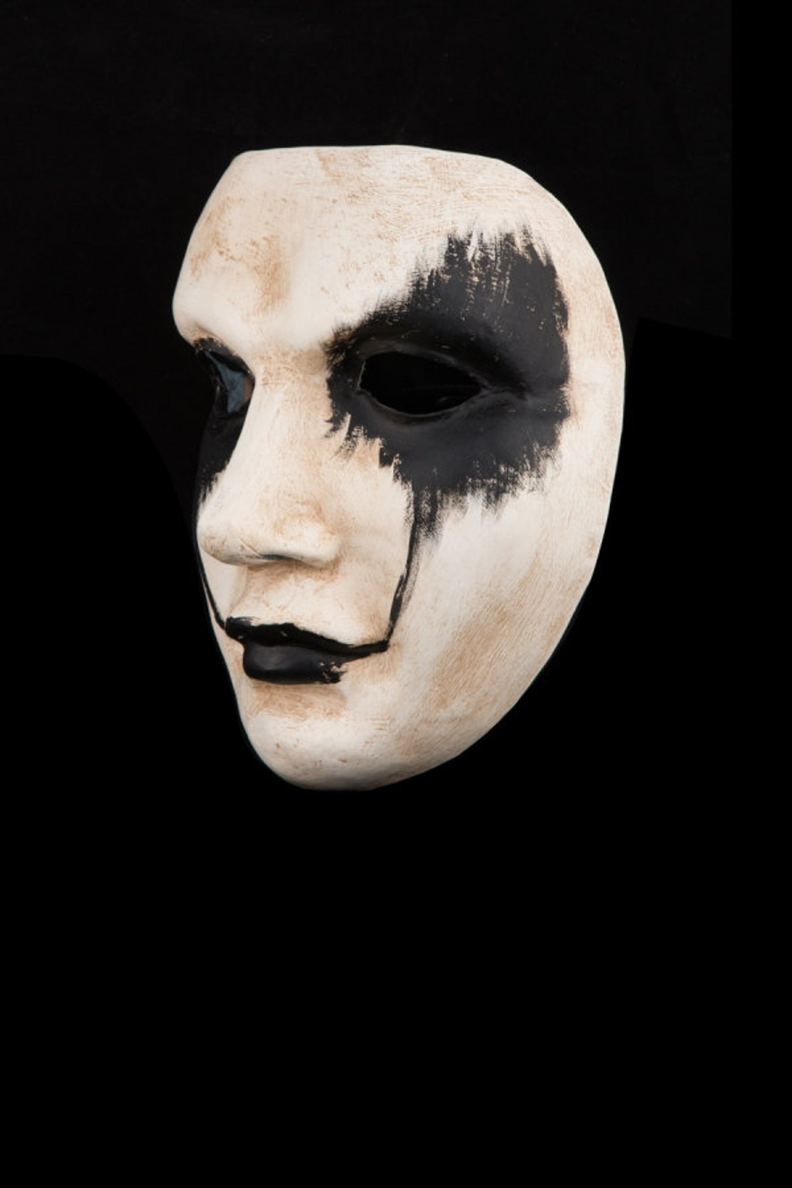 Venetian Mask Crow Face II | Etsy