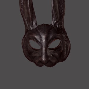 Leather Mask Leather Rabbit - Etsy