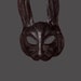 Leather Mask Leather Rabbit - Etsy