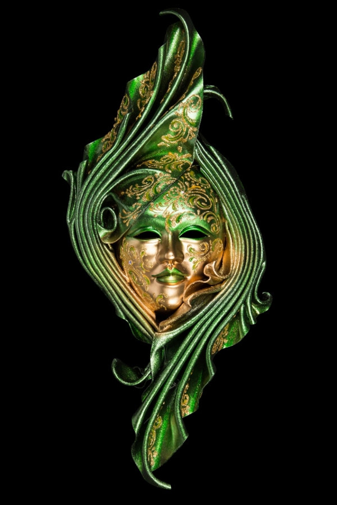 Venetian Mask Viridis - Etsy