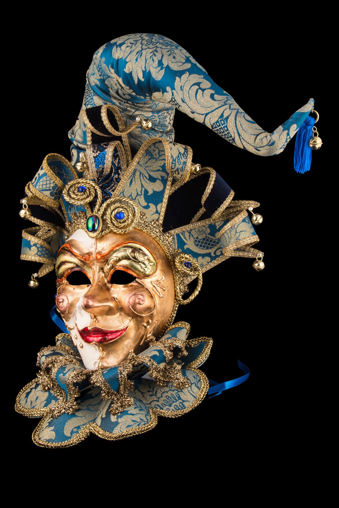 Venetian Mask Boccaccione Joker - Etsy