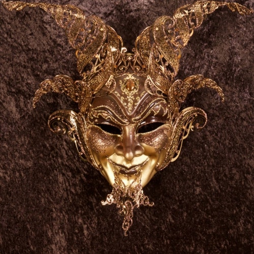 Venetian Mask Minuetto - Etsy