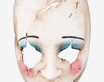 Venetian Mask Clown Face | Etsy