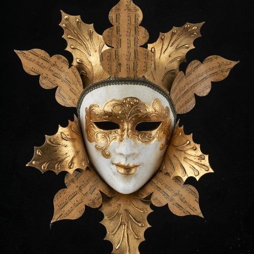 Venetian Mask Majestic Wall Mask | Etsy