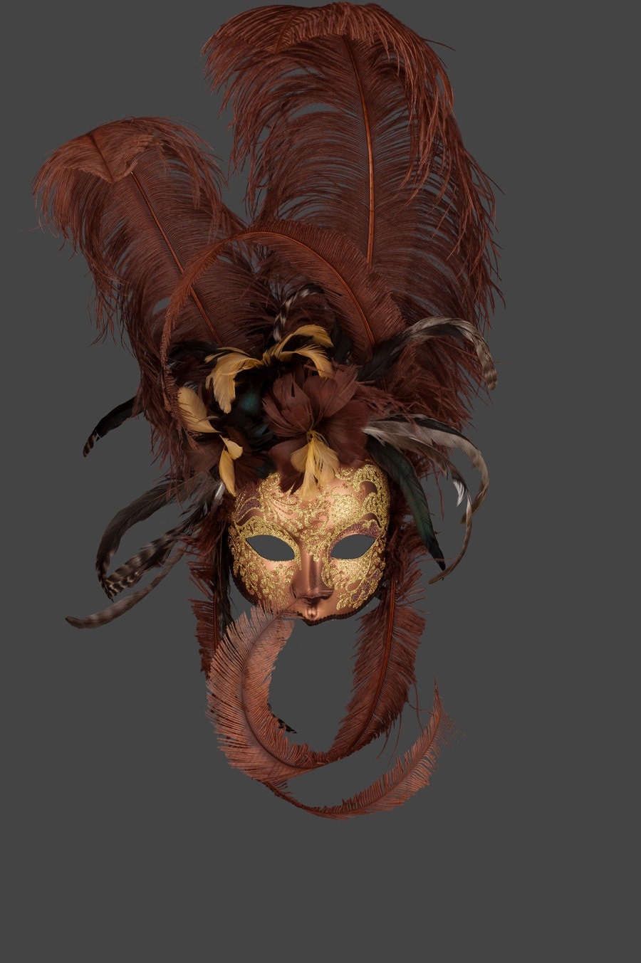 Venetian Mask Porzia - Etsy