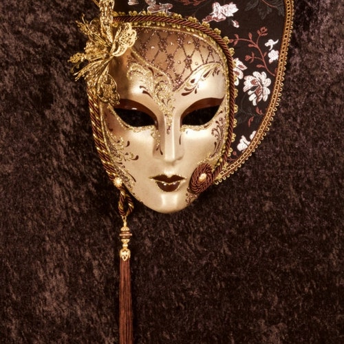 Cat With Feathers Venetian Mask - Etsy