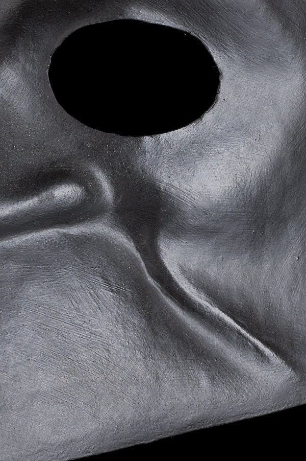 Venetian Mask Black Bauta - Etsy