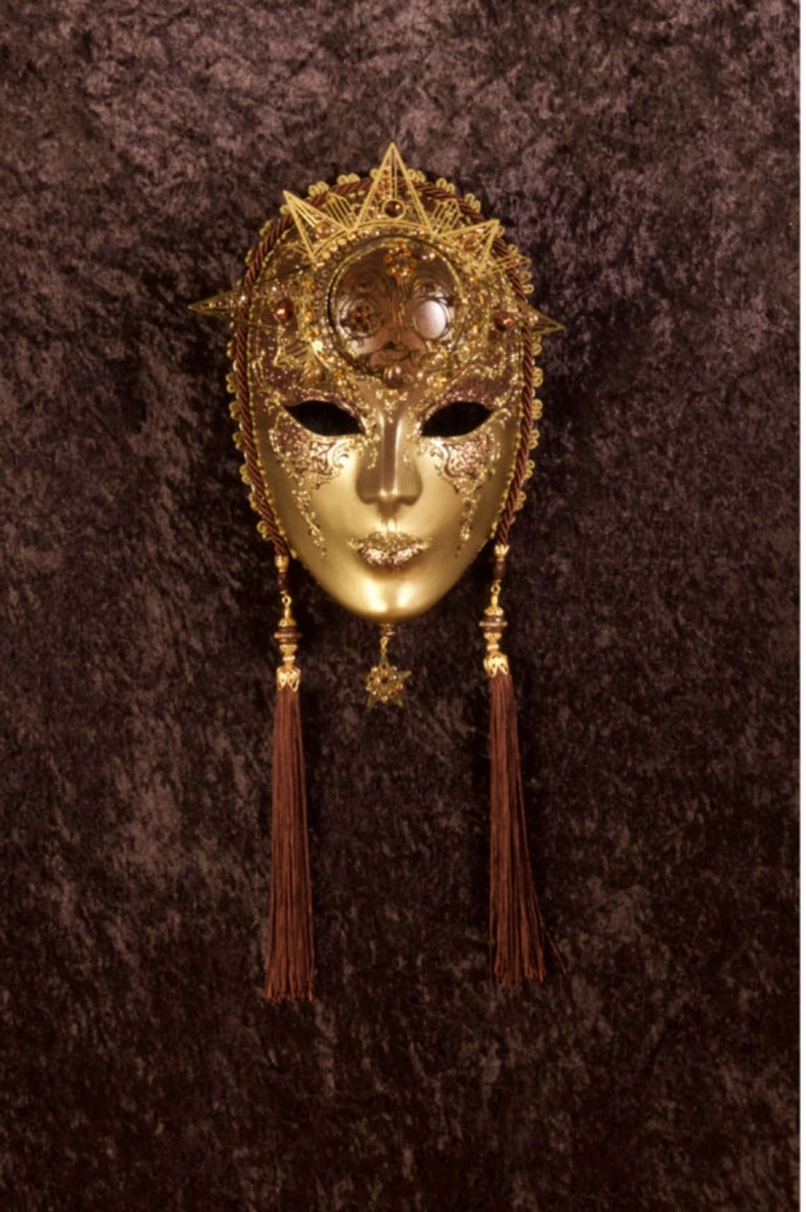 Venetian Mask Helios - Etsy