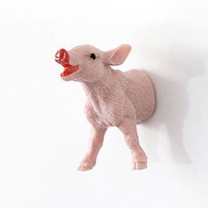 Fridge Magnet piglet - Etsy