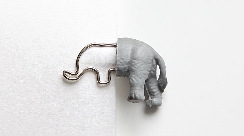 Bookmark "elephant" - Etsy