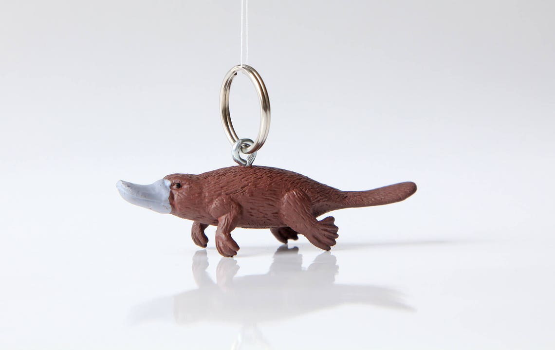 Keychain platypus - Etsy