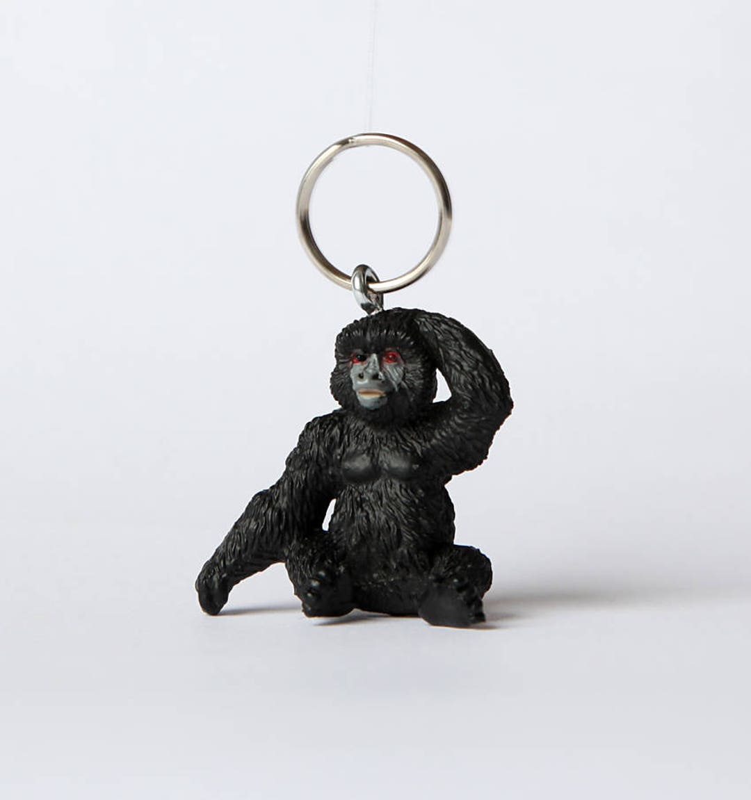 Keychain gorilla - Etsy