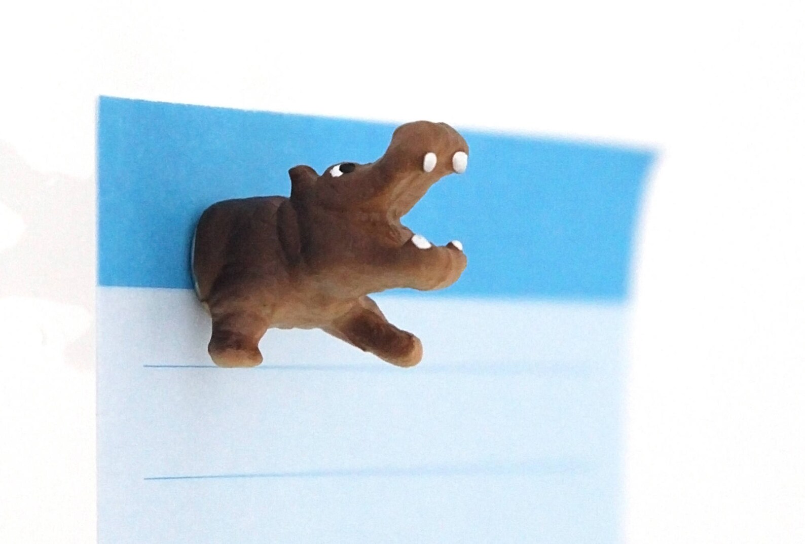 Fridge Magnet little Hippo - Etsy