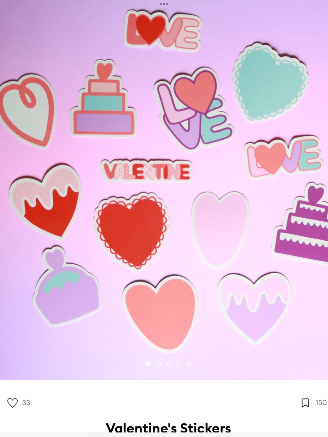 Cute Valentine Stickers/teacher Stickers/valentine Decorations/gnome ...
