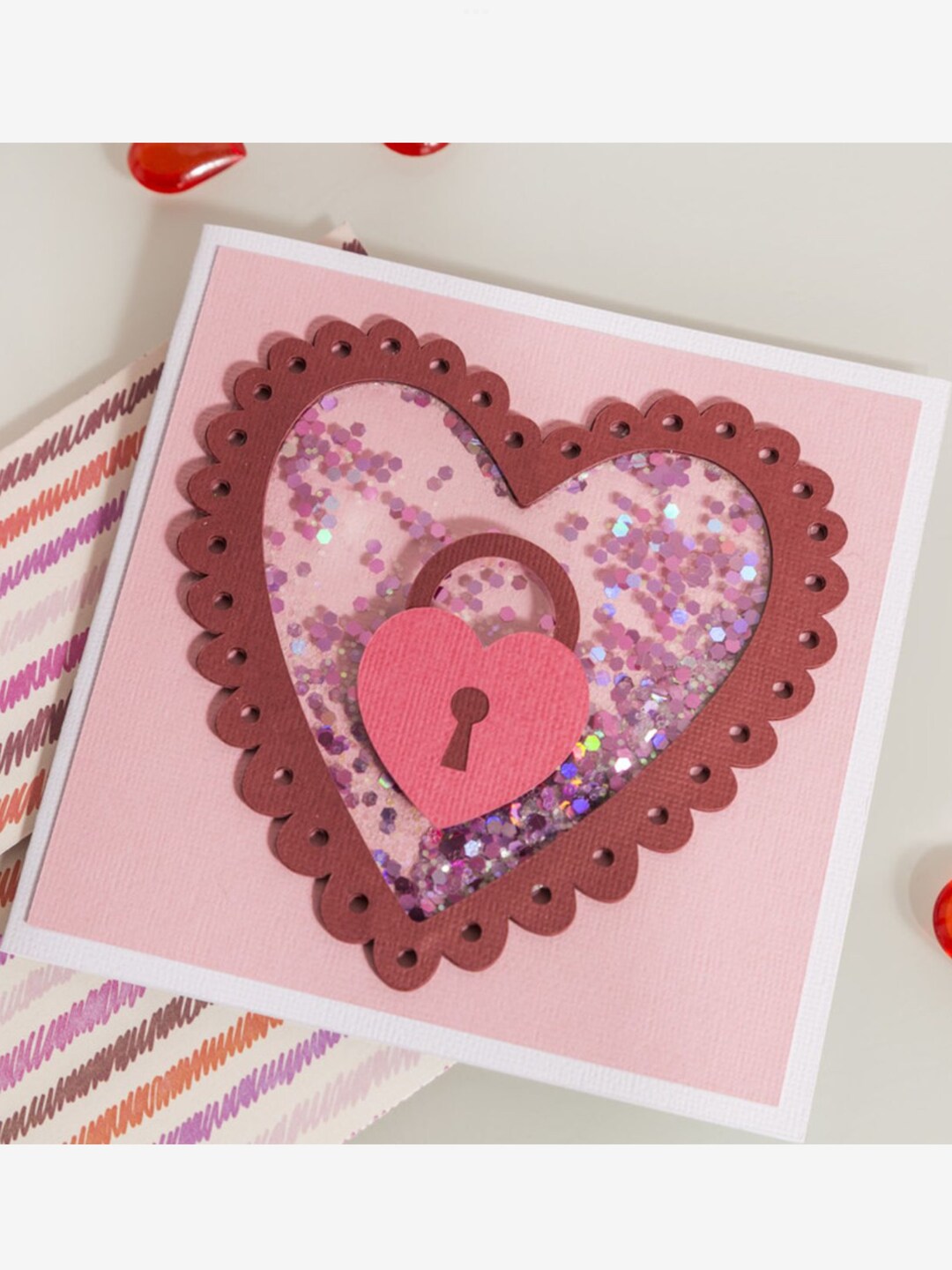 Valentine Card/key to My Heart/valentine Gift Card/valentine Cardstock ...