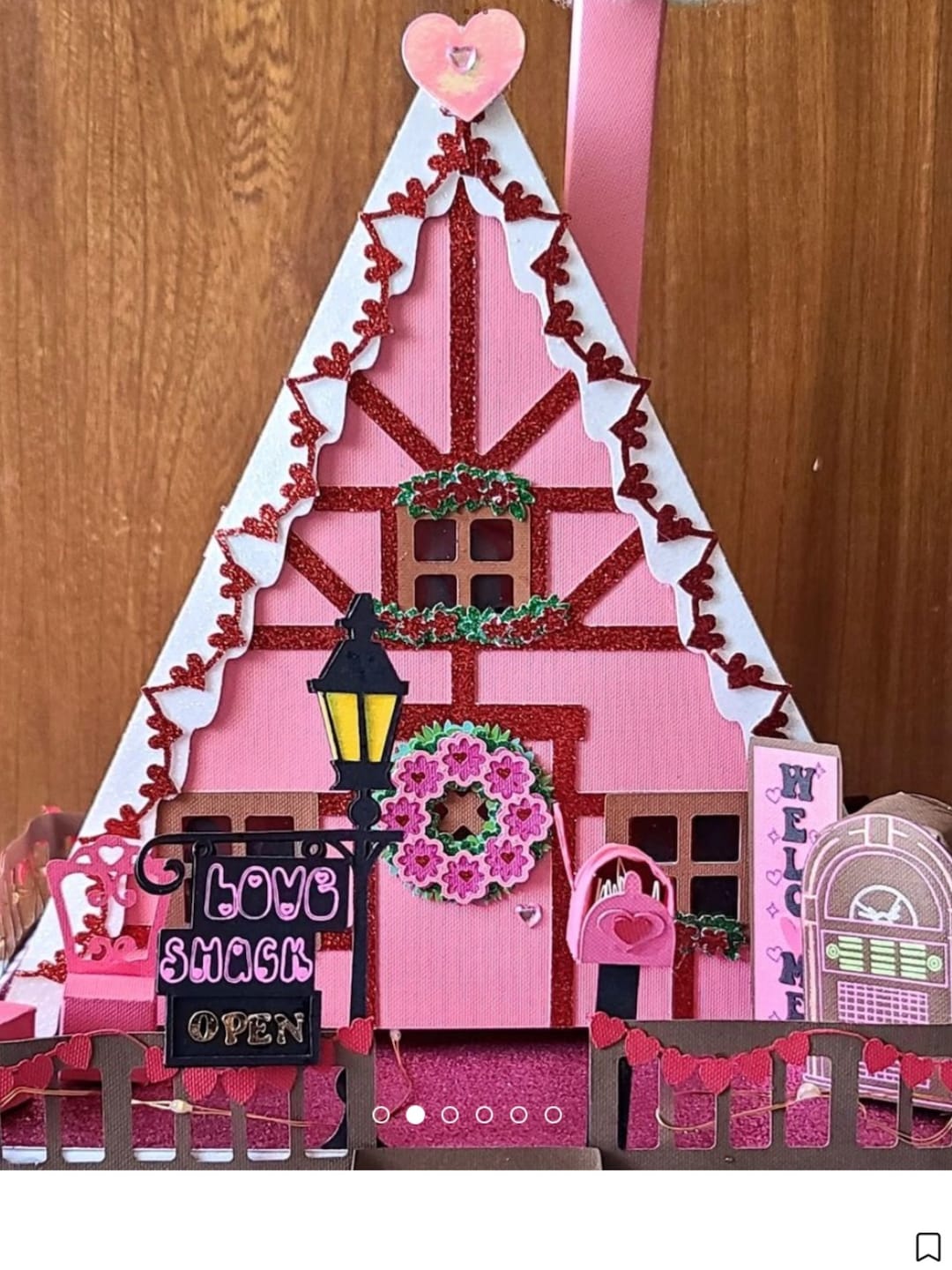 Valentine Love Cabin/valentine Decoration /valentine Present/gift for ...