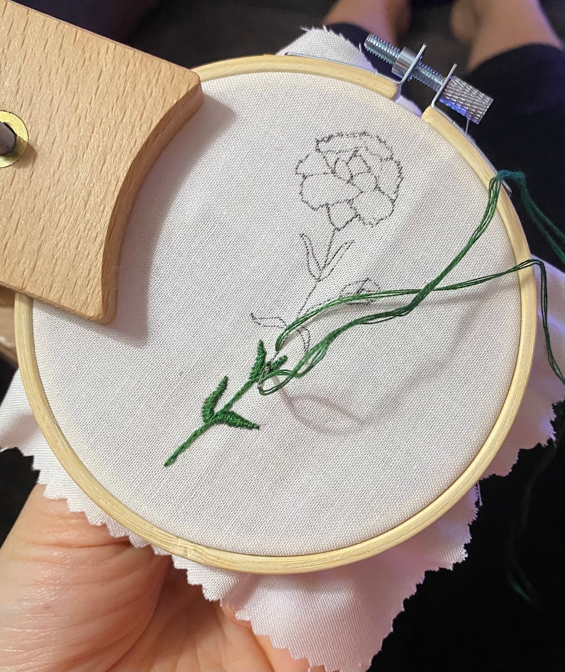 Carnation - January Birth Month Flower PDF/PNG Digital File Hand ...