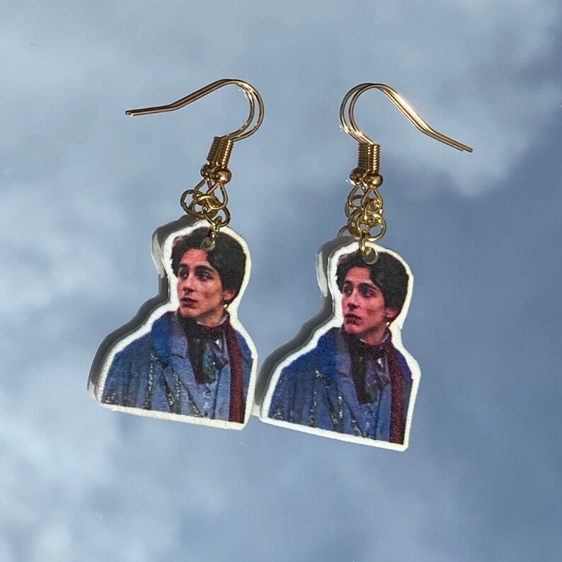 Timothee Chalamet Earrings - Etsy