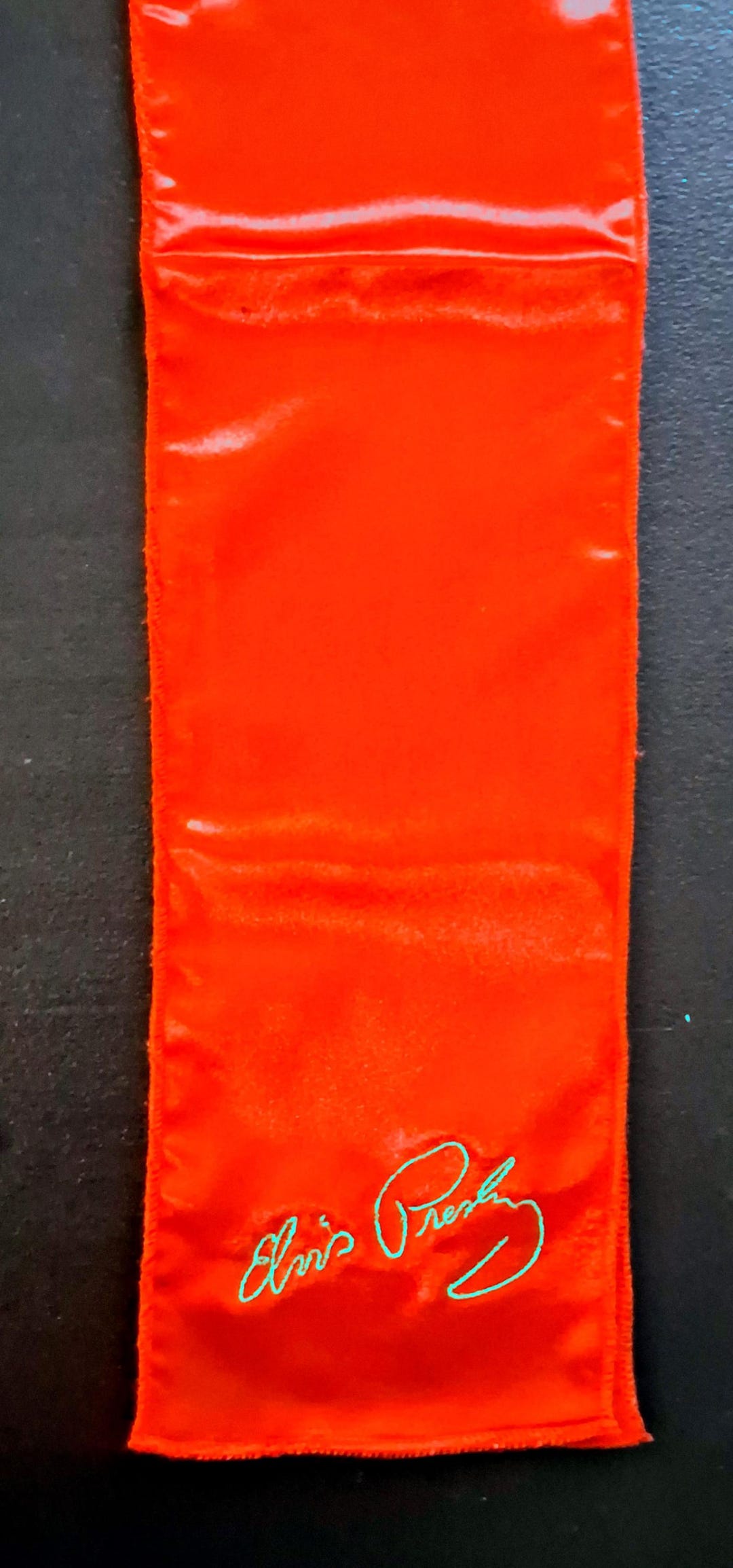 Elvis Presley Inspired Costume Scarves: Embroidered Satin Throw Scarf ...