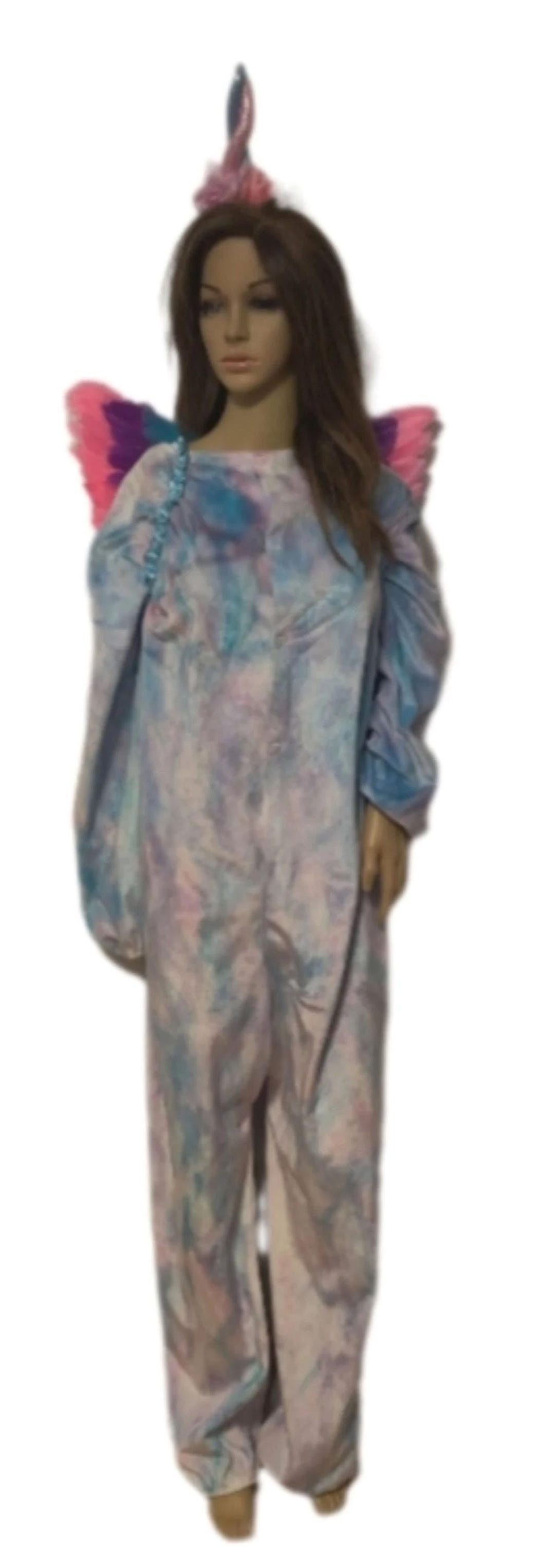 Plus Size Unicorn Costume Onesie: Adult XL Comic-con, Chest 52", Length ...