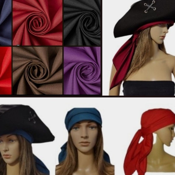 Pirate Bandana Hat - Etsy