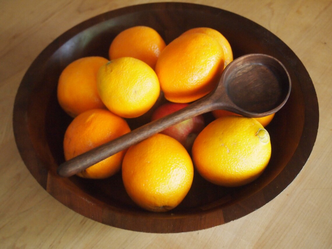 Pappa Spoon / Hand Carved Wooden Spoon / Handmade Walnut Spoon | Etsy