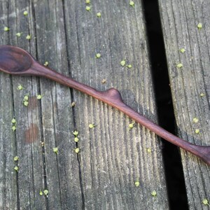Hand Carved Spoon / Twig Spoon / Wooden Spoons / Large Stirring Spoon ...