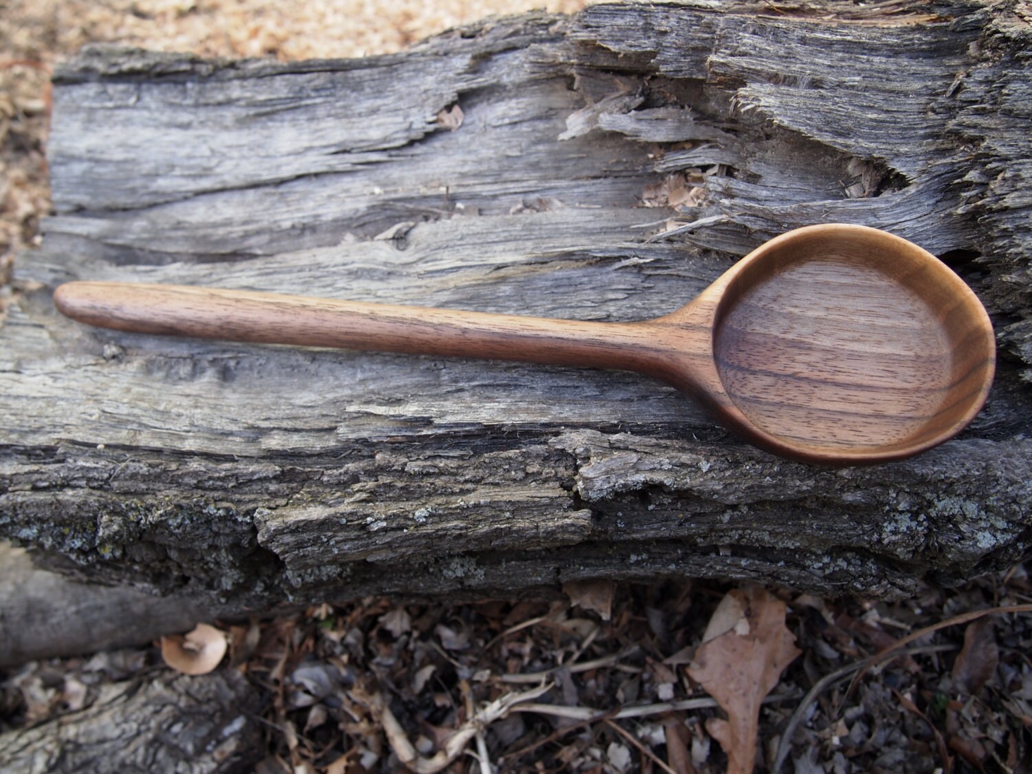 Pappa Spoon / Hand Carved Wooden Spoon / Handmade Walnut Spoon | Etsy