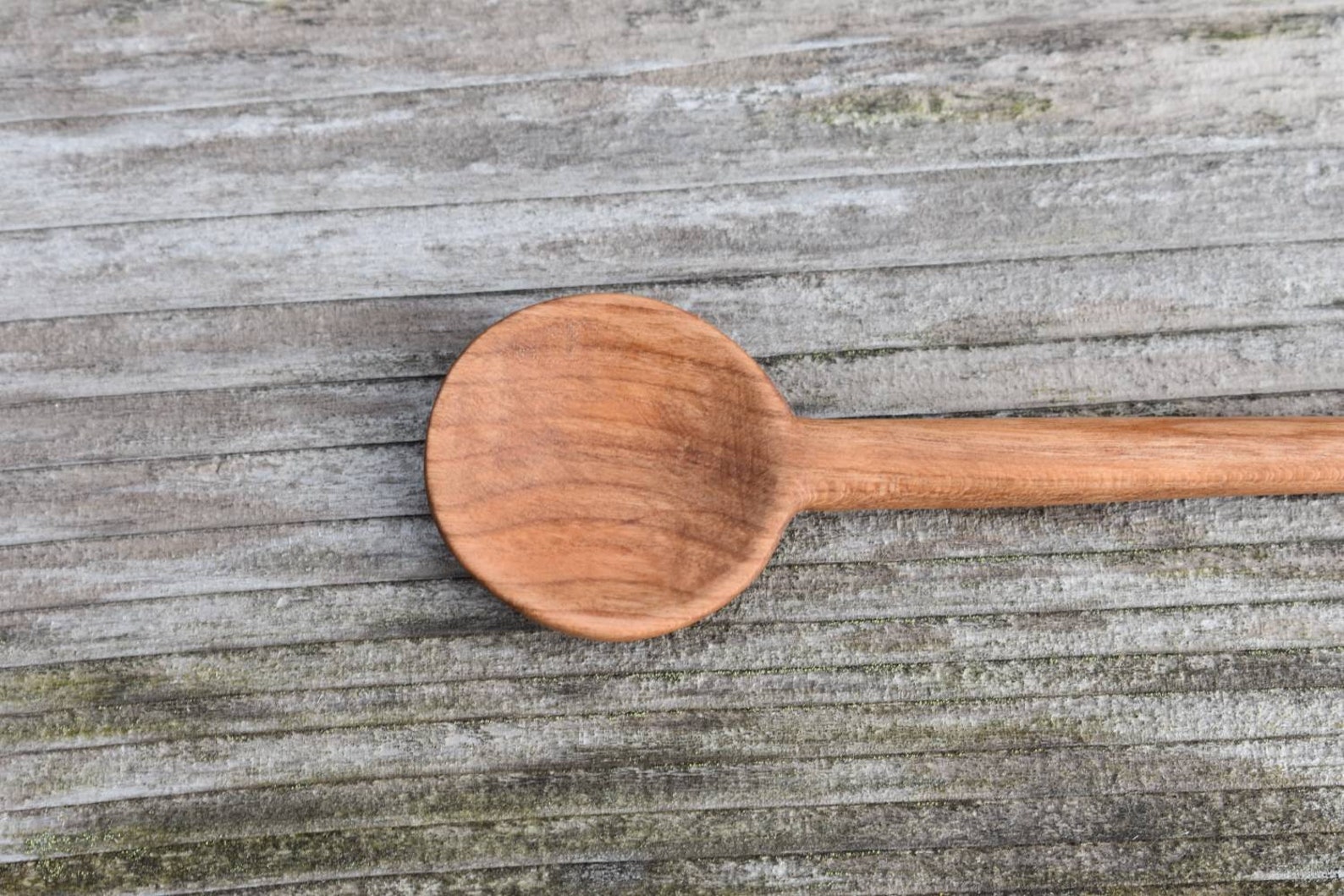 Wooden Spoon / Circle Spoon / Stirring Spoon Style #4 - Etsy