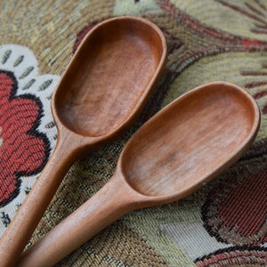Long Handled 1 Tablespoon Spoon/ Wooden Tablespoon - Etsy