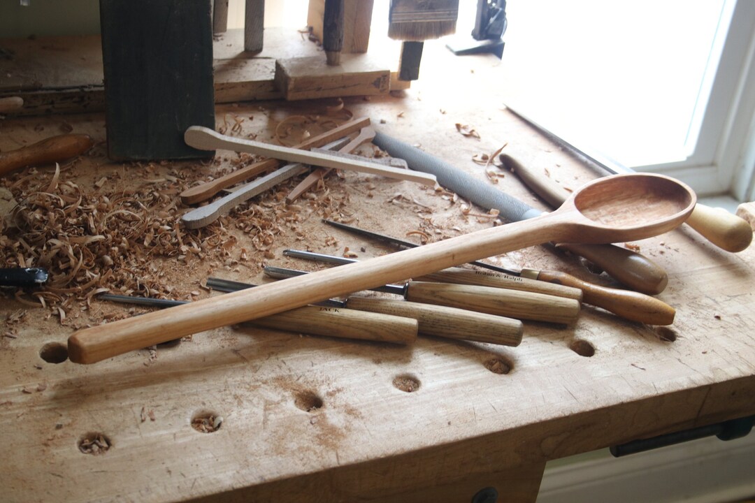 Really Big Wooden Spoon / Canning Spoon / GIANT Wooden Spoon / Brewers ...