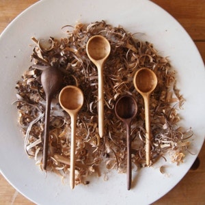 Wood Spoon / Spice Spoon Style #2 / Hand Carved Wood Spoon/wooden ...
