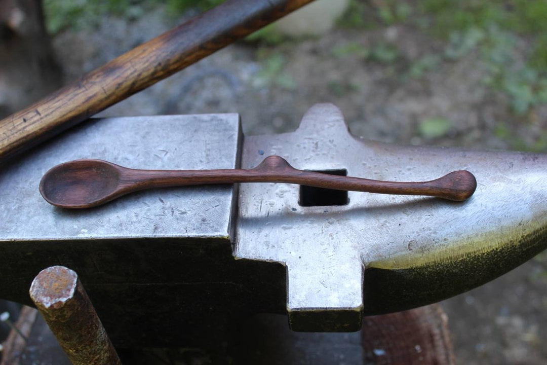 Hand Carved Spoon / Twig Spoon / Wooden Spoons / Large Stirring Spoon ...