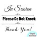 In Session Digital Door Sign Session in Progress Digital Sign IEP ...