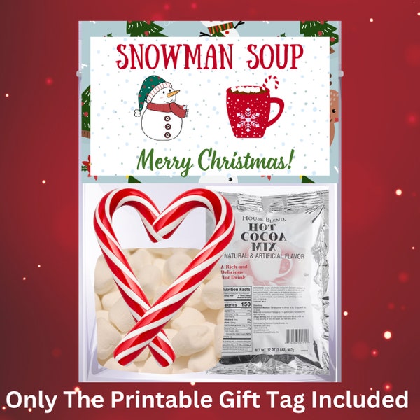 Snowman Soup - Etsy
