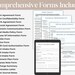 Therapy Forms Bundle Digital Private Practice Forms Editable Template ...